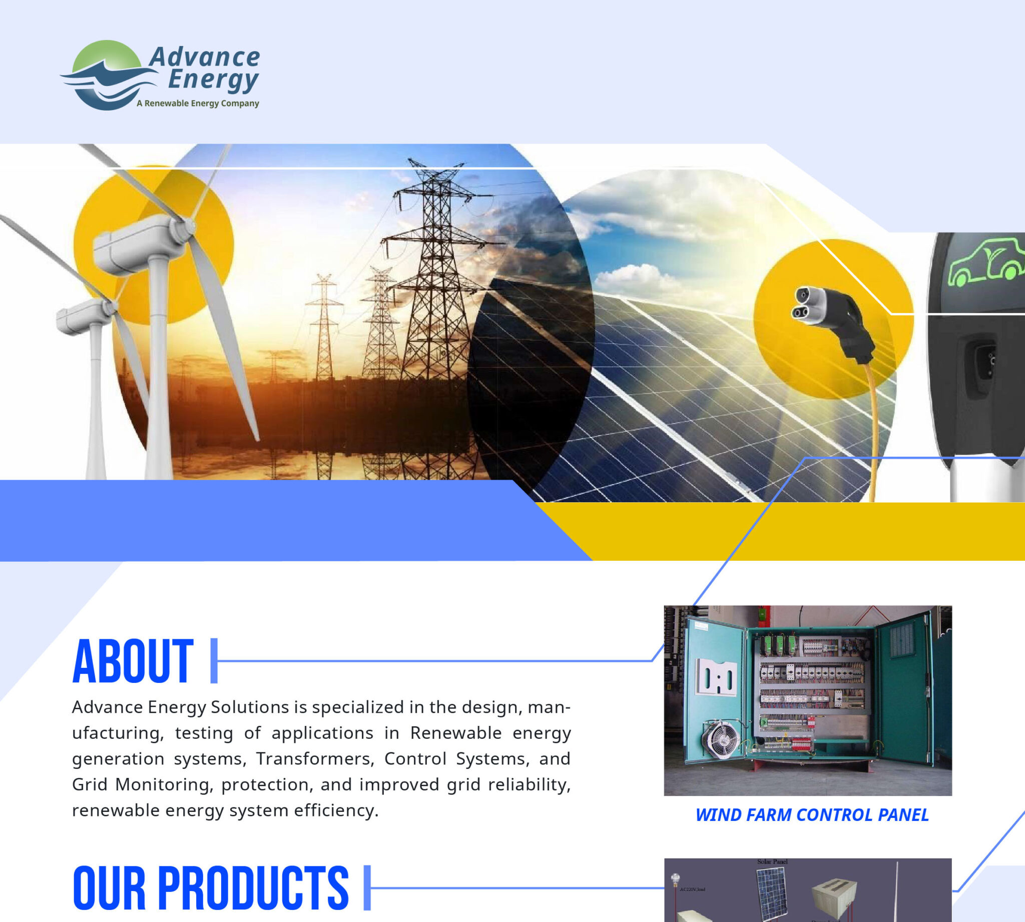 Product Catalogue - Advance Energy Solutions